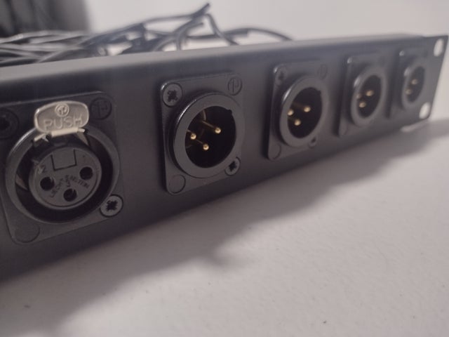 XLR Patch Panels - 4, 8, 12 & 16 Channel - 1ru - Neutrik | ESH Audio